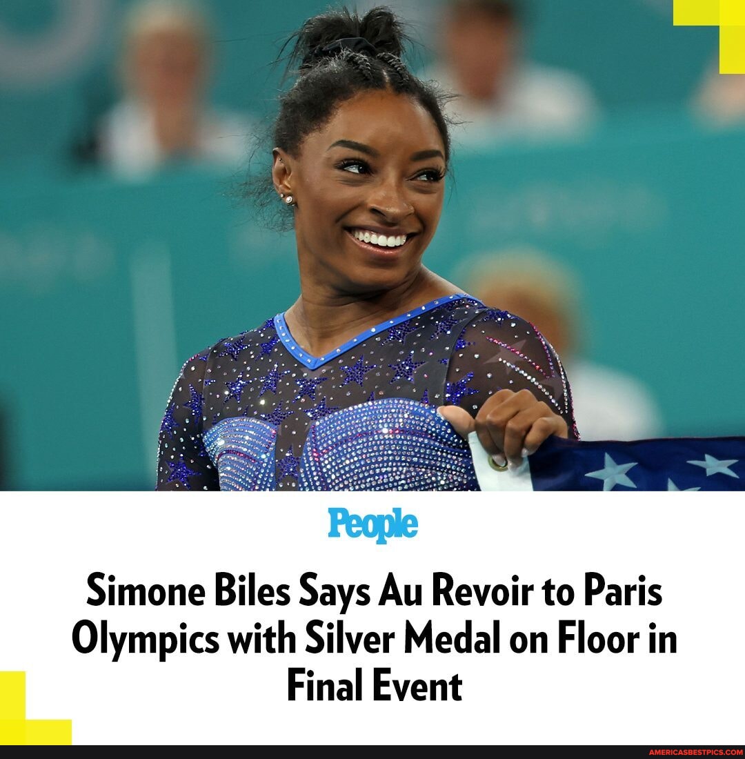 Simone Biles is leaving Paris with four new medals and a new title ...