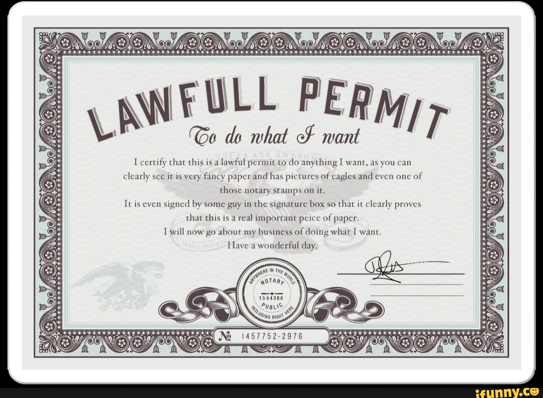 Permit memes. Best Collection of funny Permit pictures on iFunny