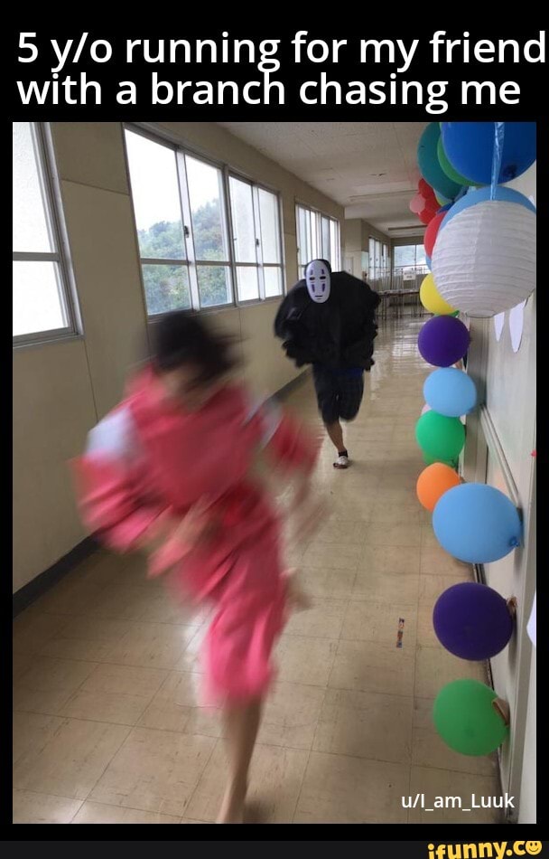 5 running for my friend chasing me with a bran chasing me ufl_am_Luuk ...