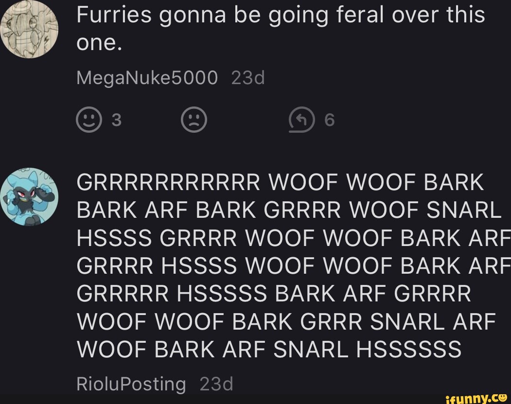 Furries gonna be going feral over this one. MegaNuke5000 GRRRRRRRRRRR ...