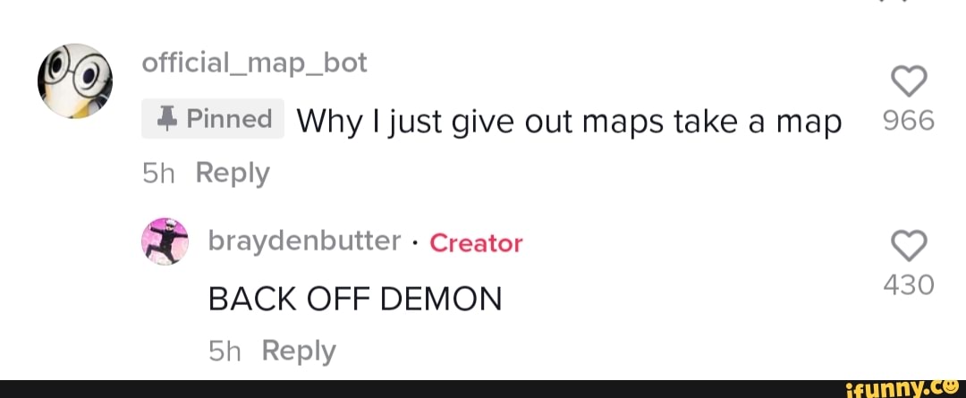 Official_map_bot Pinned Why I just give out maps take map 966 Sh Reply ...