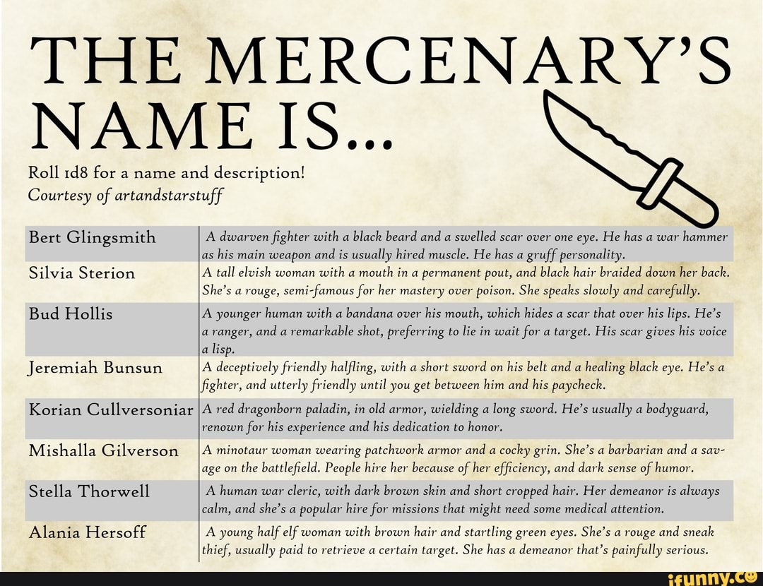 Mercenarys memes. Best Collection of funny Mercenarys pictures on iFunny