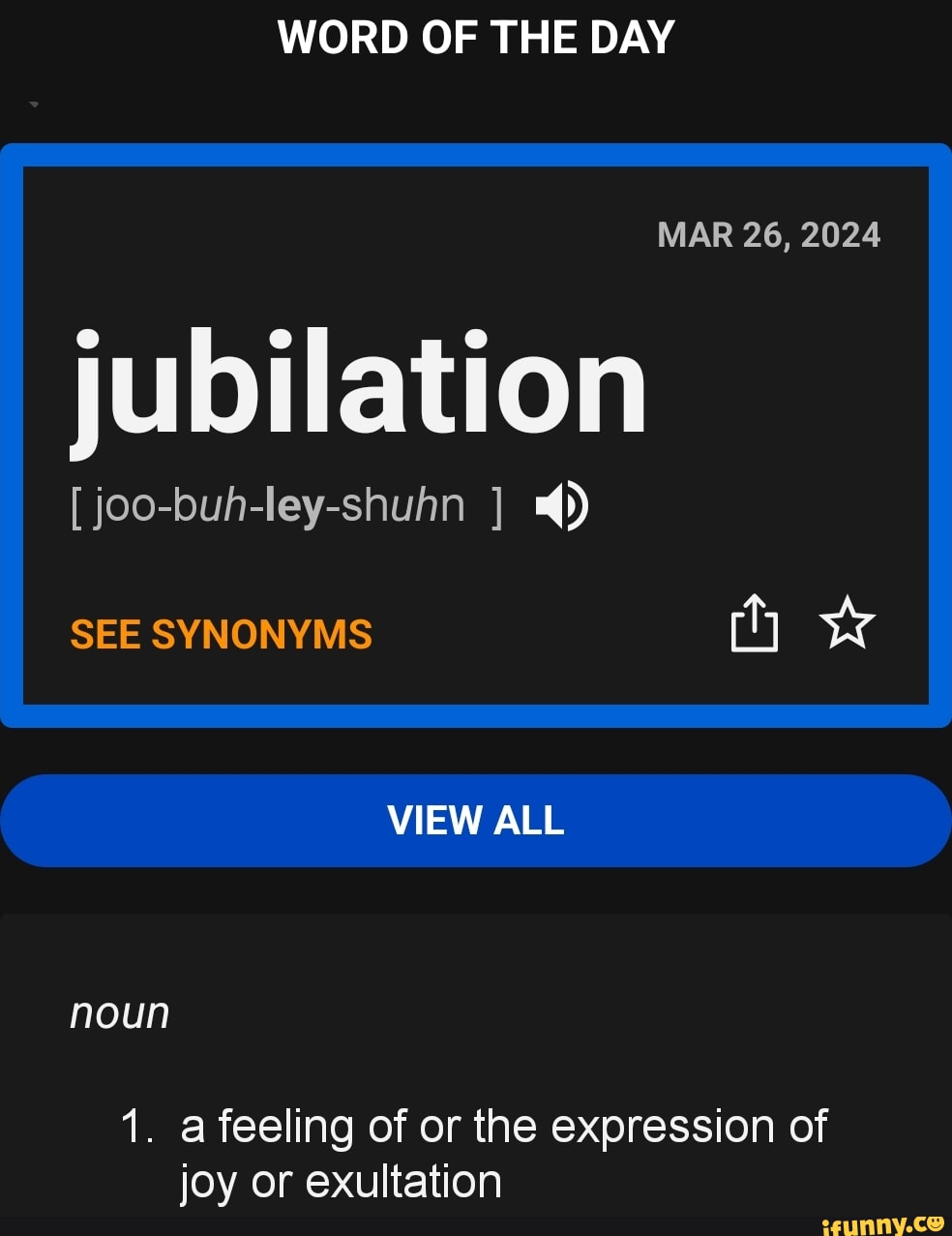 Jubilation memes. Best Collection of funny Jubilation pictures on iFunny