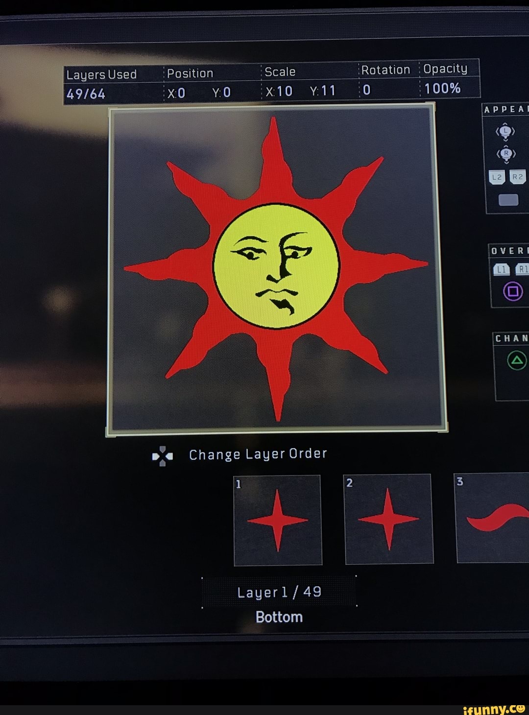 Sunbro Emblem tutorial \[T]/ - LayersUsed 'Position Scal_ _'Rotation ...