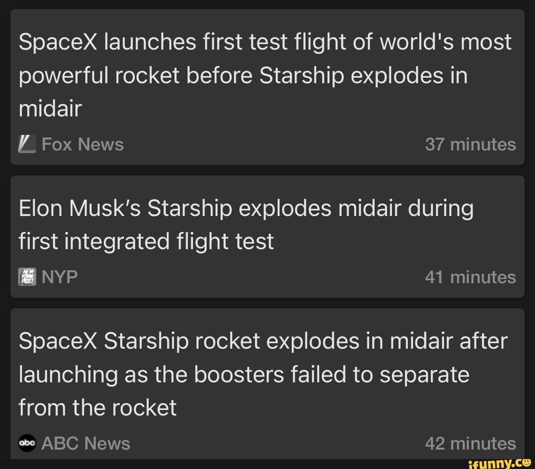 SpaceX launches first test flight of world's most powerful rocket ...