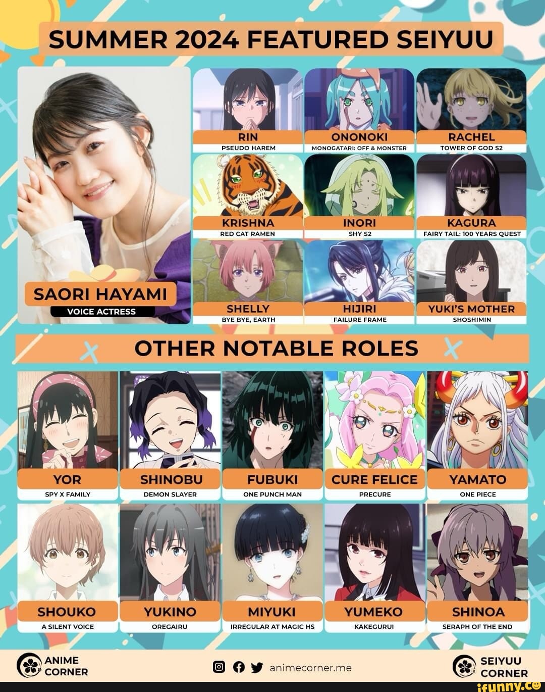 SUMMER 2024 FEATURED SEIYUU RIN ONONOKI RACHEL PSEUDO HAREM MONOGATARI ...