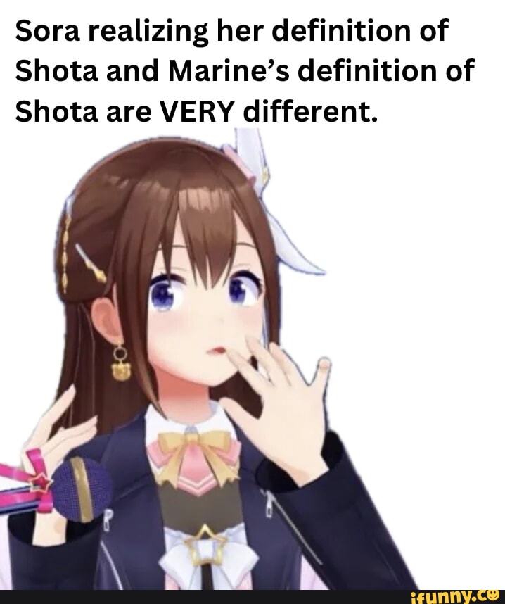 Sora realizing her definition of Shota and Marine's definition of Shota ...