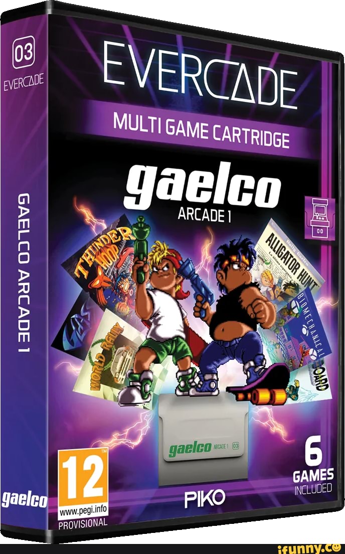 Evercade Boxes - EVER CADE MULTI GAME CARTRIDGE ARCADE I Sa,! 4 \ is 12 ...