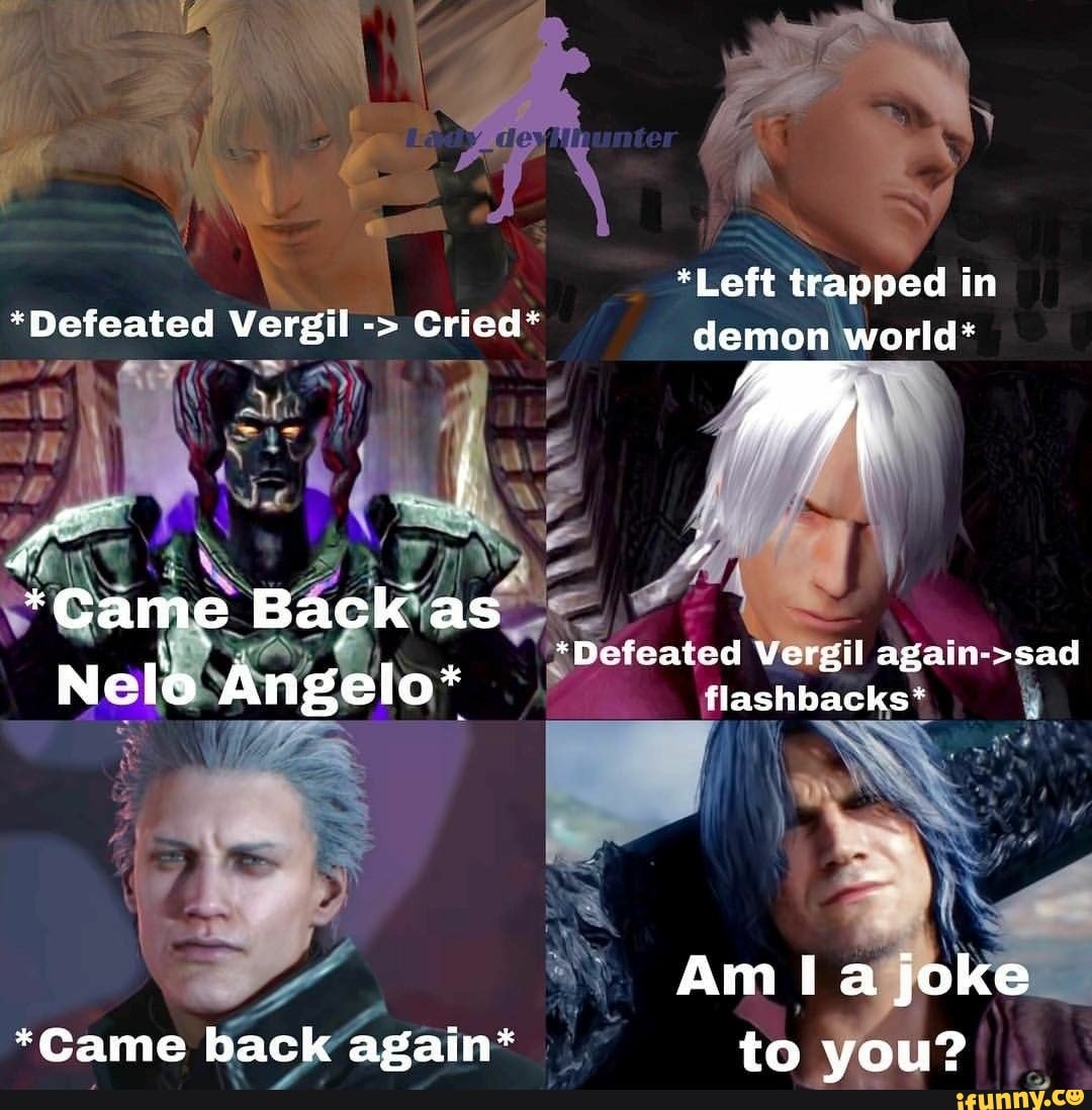 *Left trapped in *Defeated Vergil Cried* demon world* mr *Came Back as ...