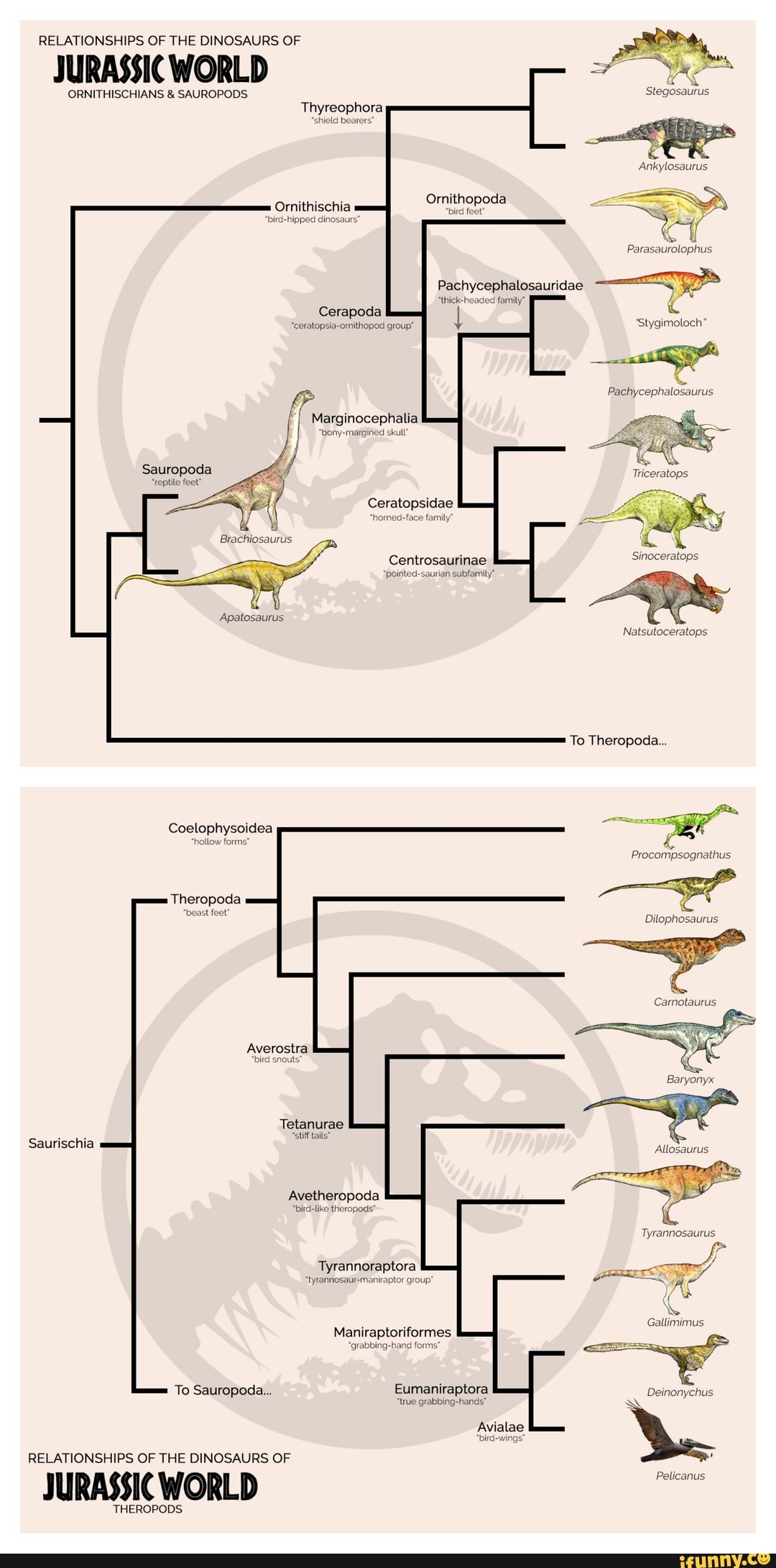 RELATIONSHIPS OF THE DINOSAURS OF JURASSIC WORLD SAUROPODS ...