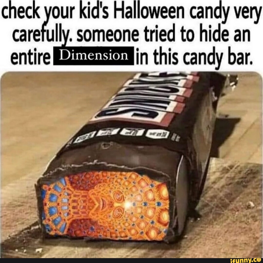 Check your kid's Halloween candy very carefully, someone tried to hide ...