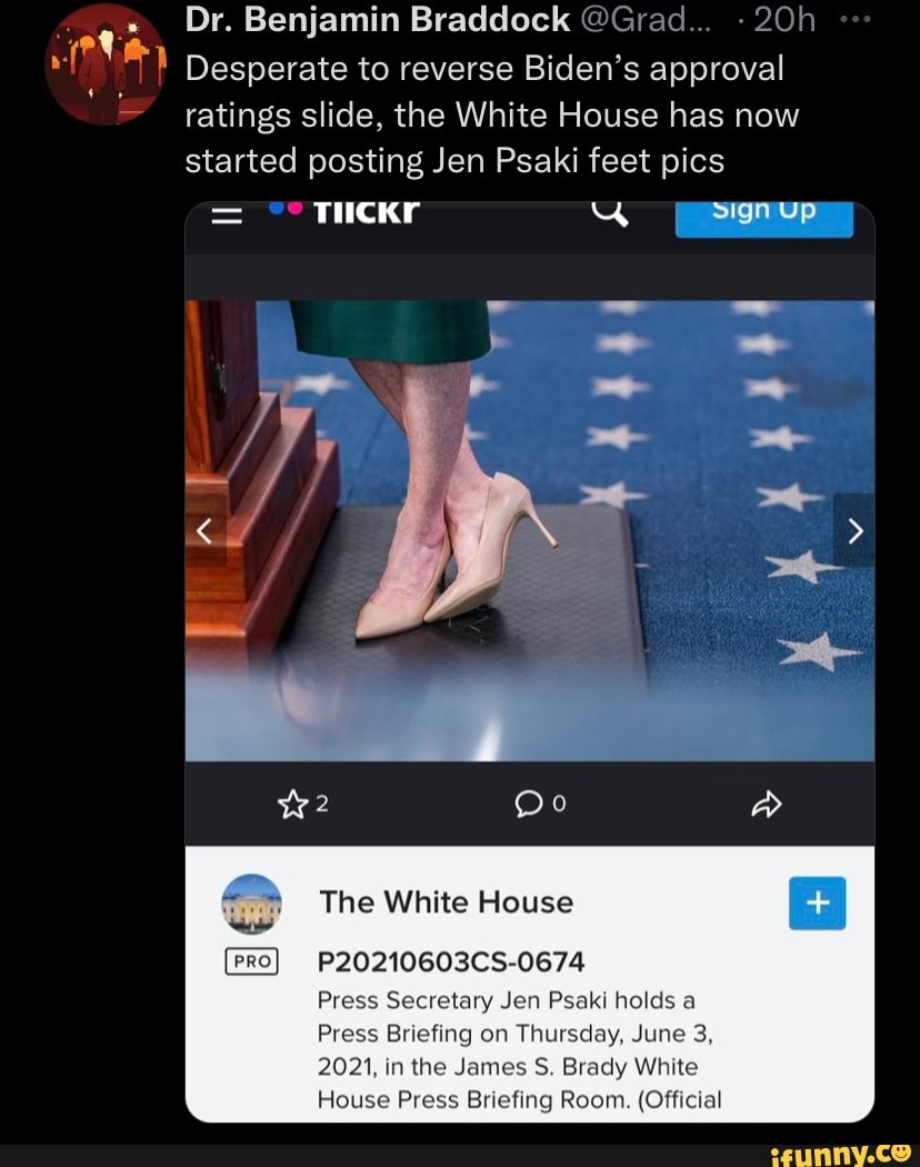 Dr. Benjamin Braddock @Grad..._ - Desperate to reverse Biden's approval ...