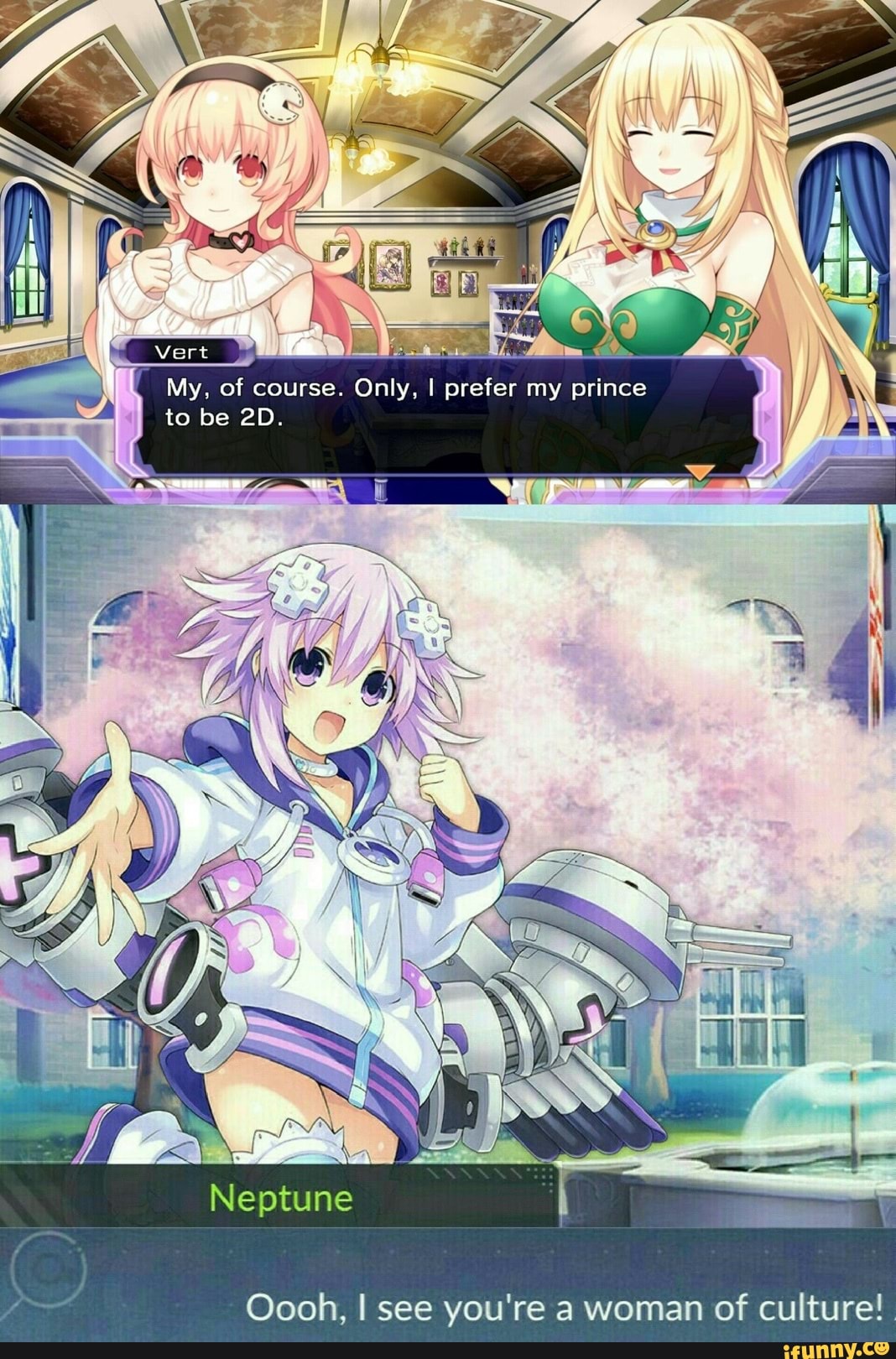 Oooh, I see you're a woman of culture! - iFunny