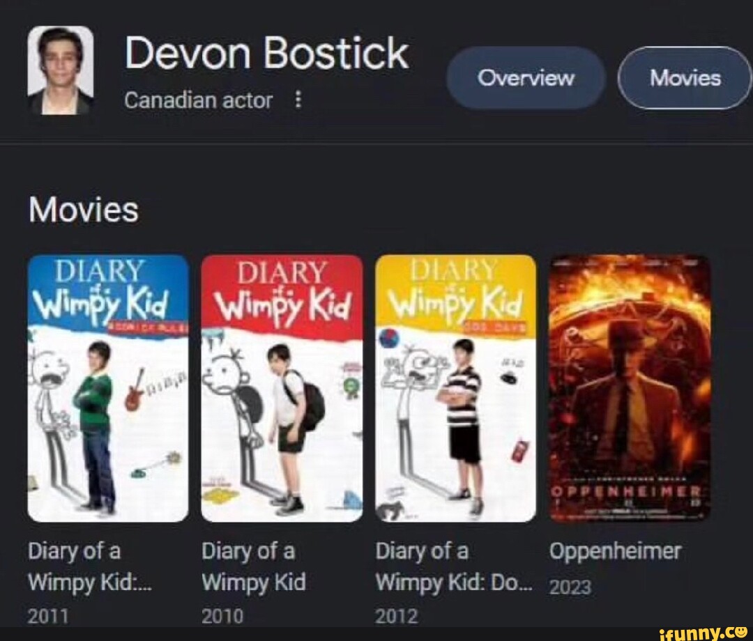 Devon Bostick Movies And Tv Shows
