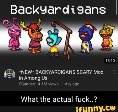 Backyardigans I *NEW* BACKYARDIGANS SCARY Mod in Among Us ho -4.1M ...