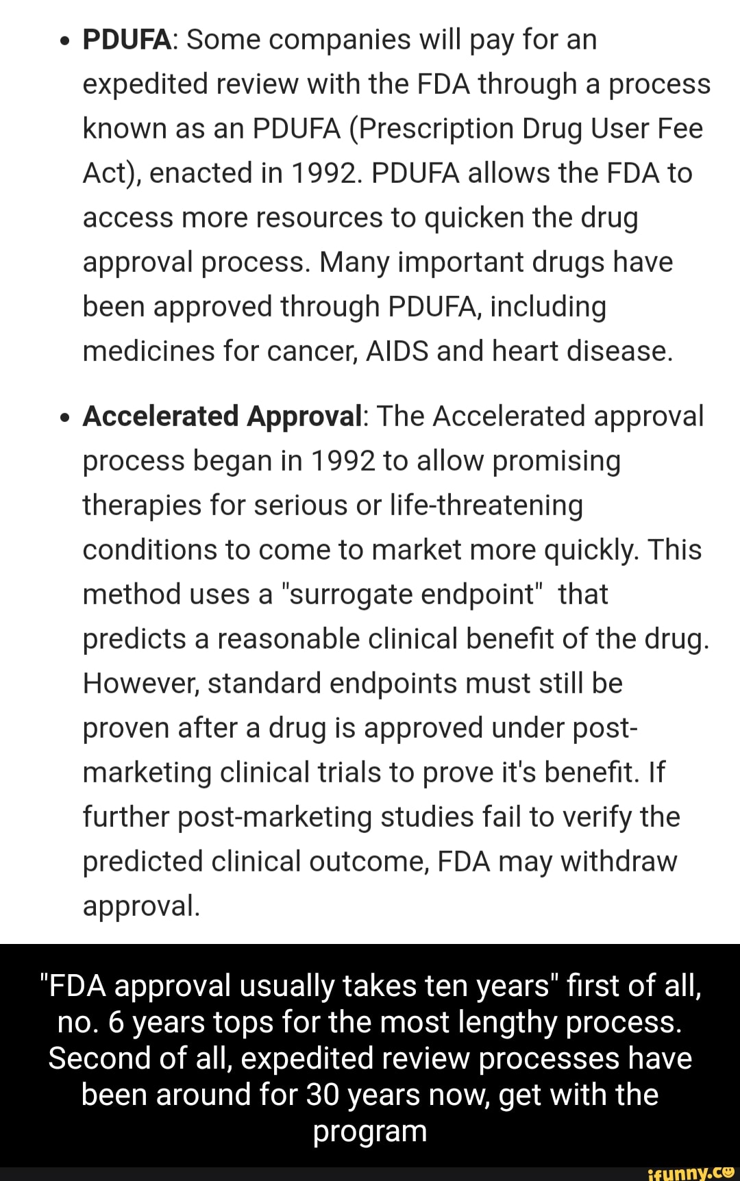 PDUFA: Some companies will pay for an expedited review with the FDA ...