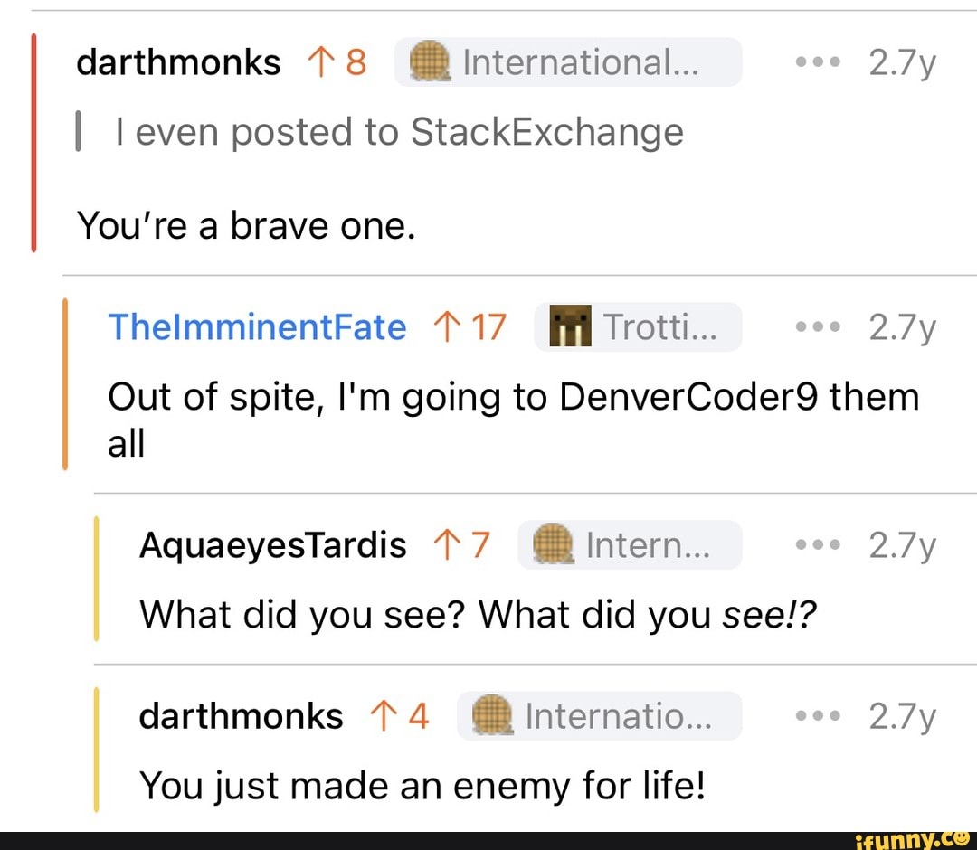 Stackexchange memes. Best Collection of funny Stackexchange pictures on ...