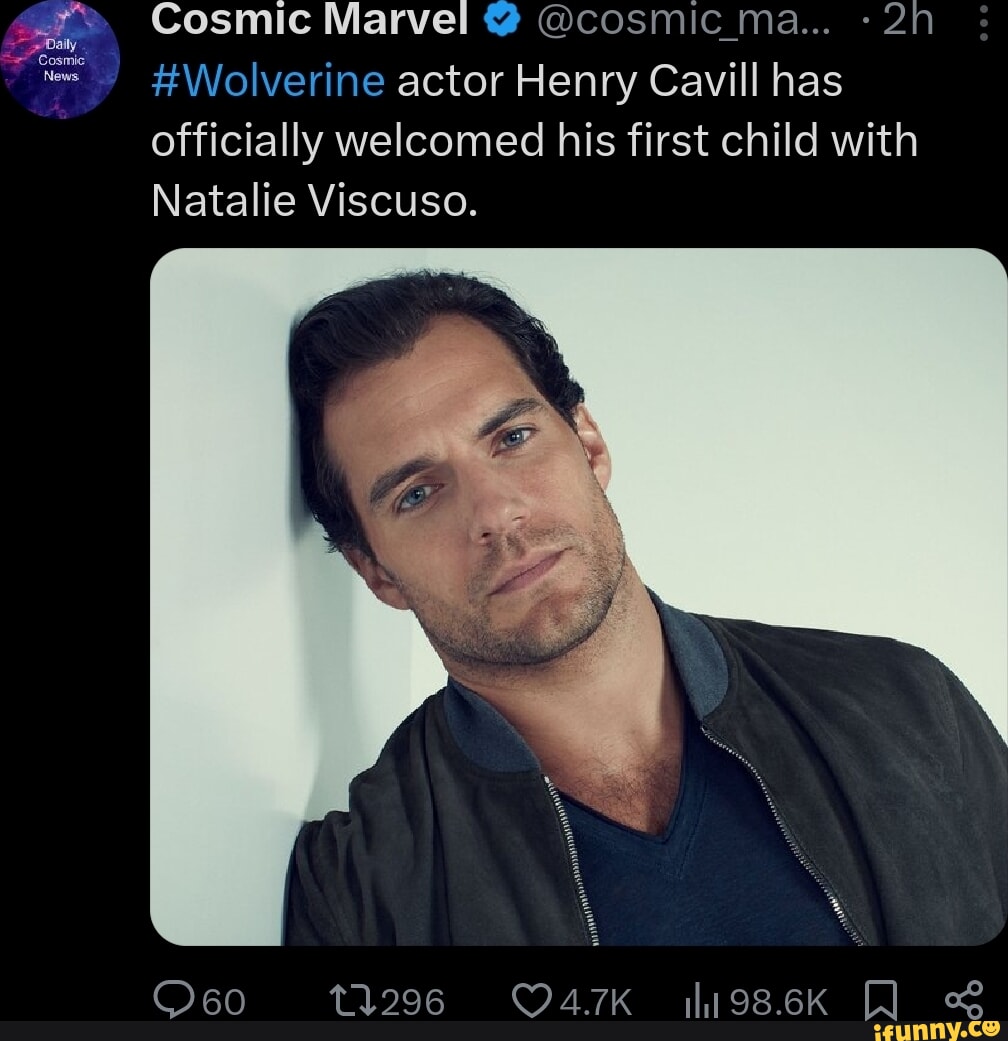 Daily Cosmic Cosmic Marvel @ " cosmic ma... #Wolverine actor Henry ...