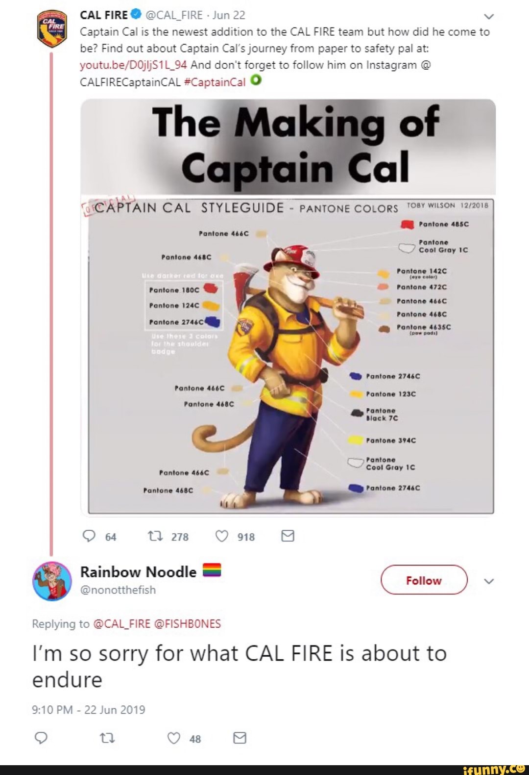 © Captam Cal as the newest addmon to the CAL FIRE team but how did he ...