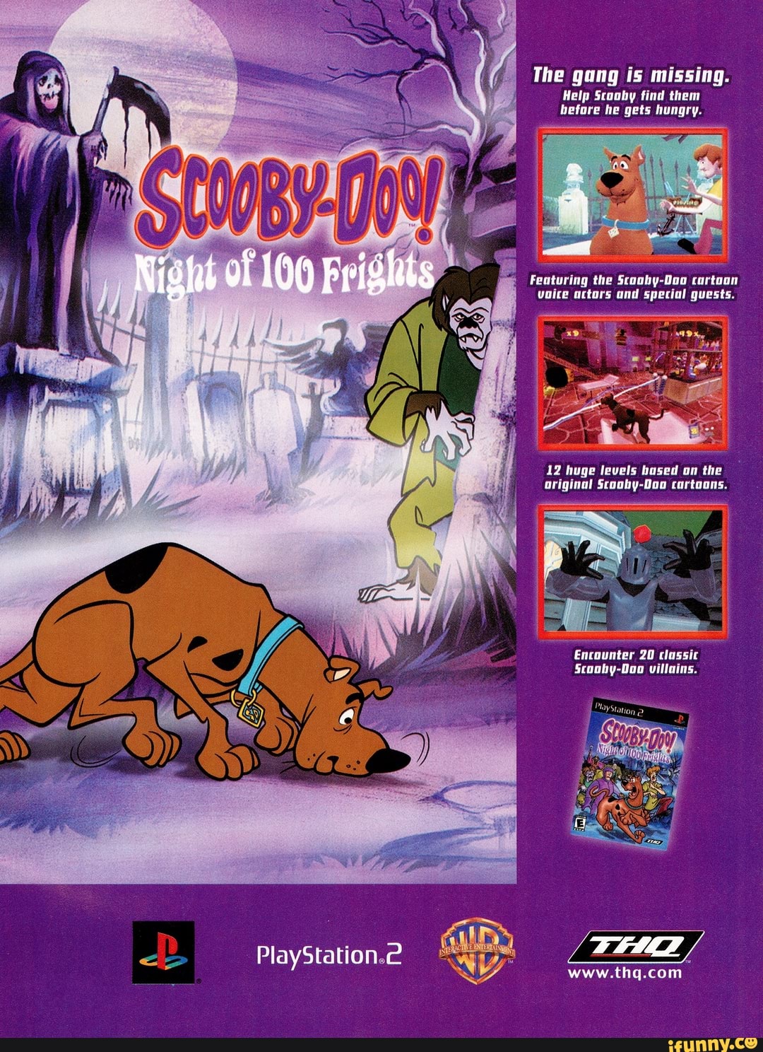 The gang is missing. Help Scooby find them before he gets hungry ...
