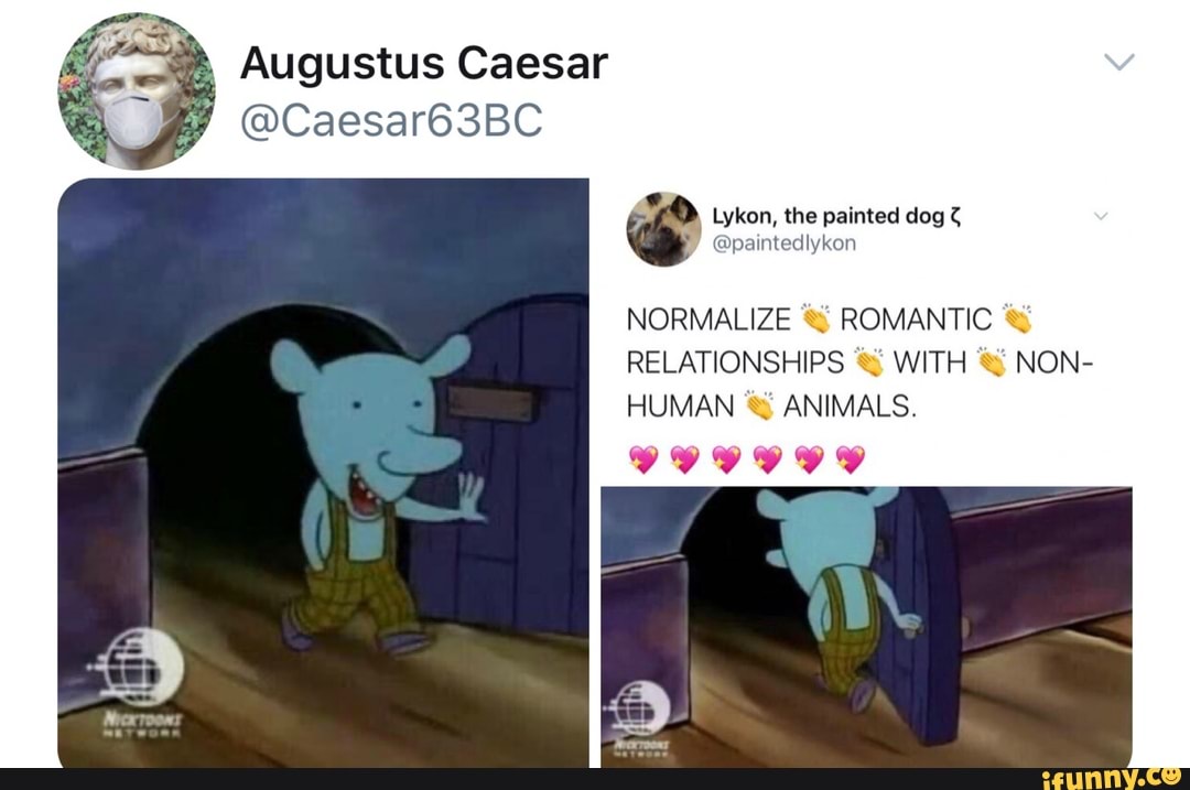 Augustus Caesar kon, the painted dog 7 aintedlykon NORMALIZE ROMANTIC ...