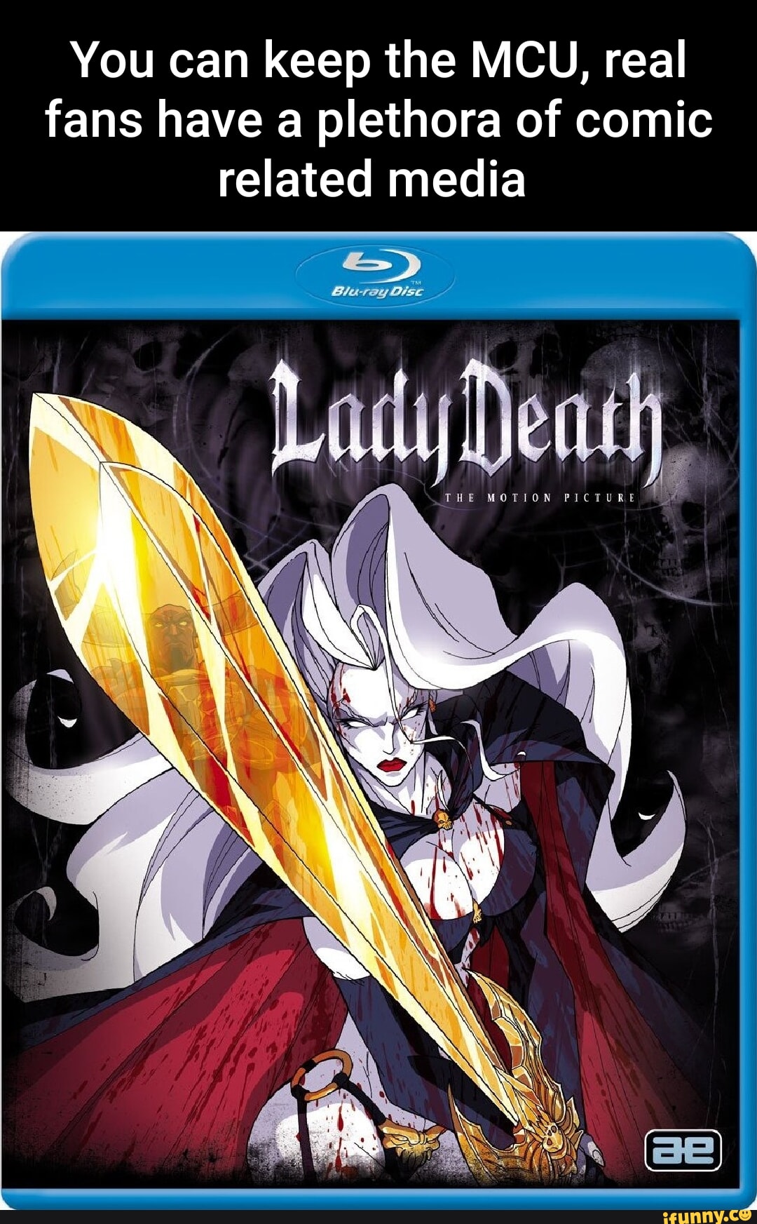 You can keep the MCU, real fans have a plethora of comic related media ...