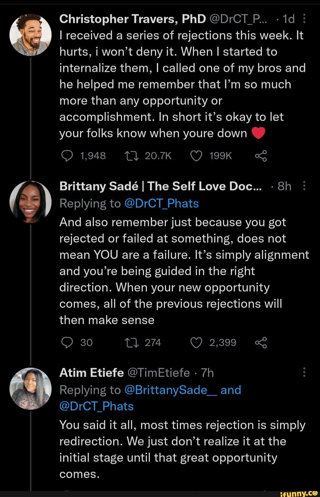 Christopher Travers, PhD @DrCT_P... id I received a series of ...