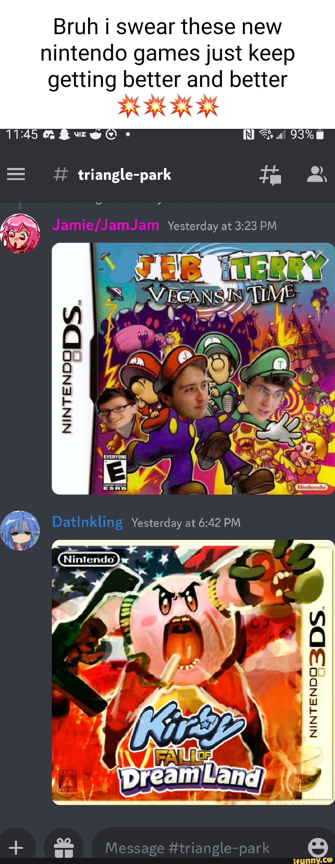 Brulh i swear these new nintendo games just keep getting better and ...