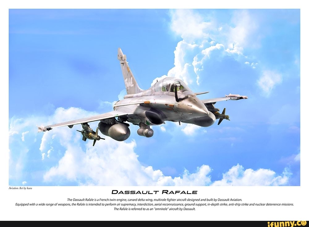 DASSAULT RAFALE The Dassault Rafae sa French twin-engine, canard delta ...