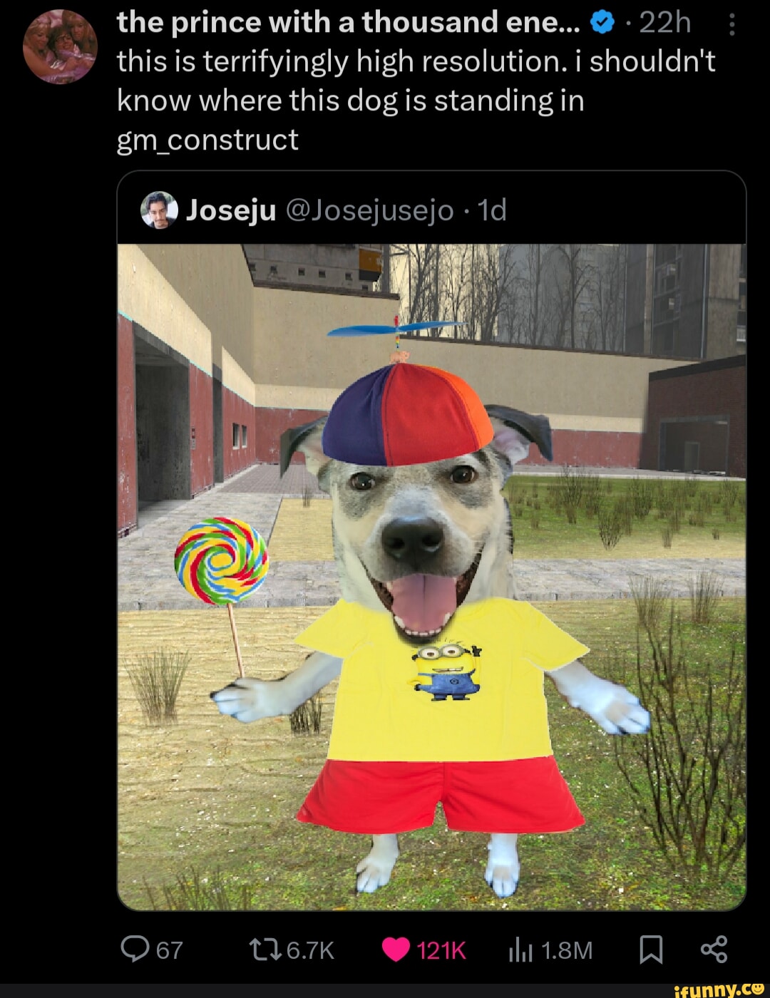 The prince with a thousand ene... @ this is terrifyingly high ...