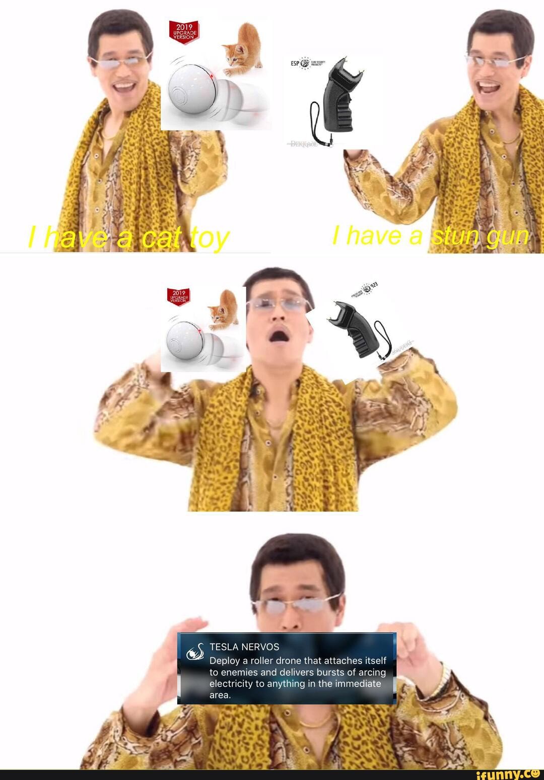 TESLA NERVOS Deploy a roller drone that attaches itself to enemies and ...