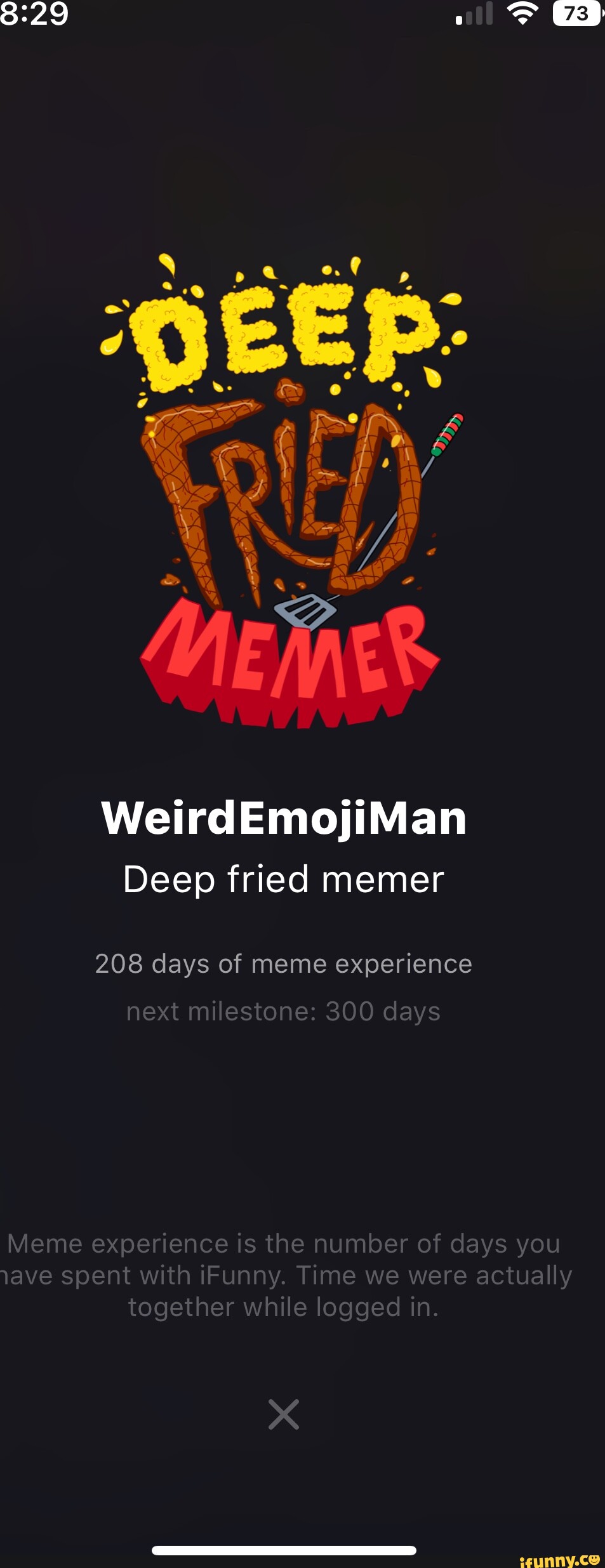 73 WeirdEmojiMan Deep fried memer 208 days of meme experience next ...