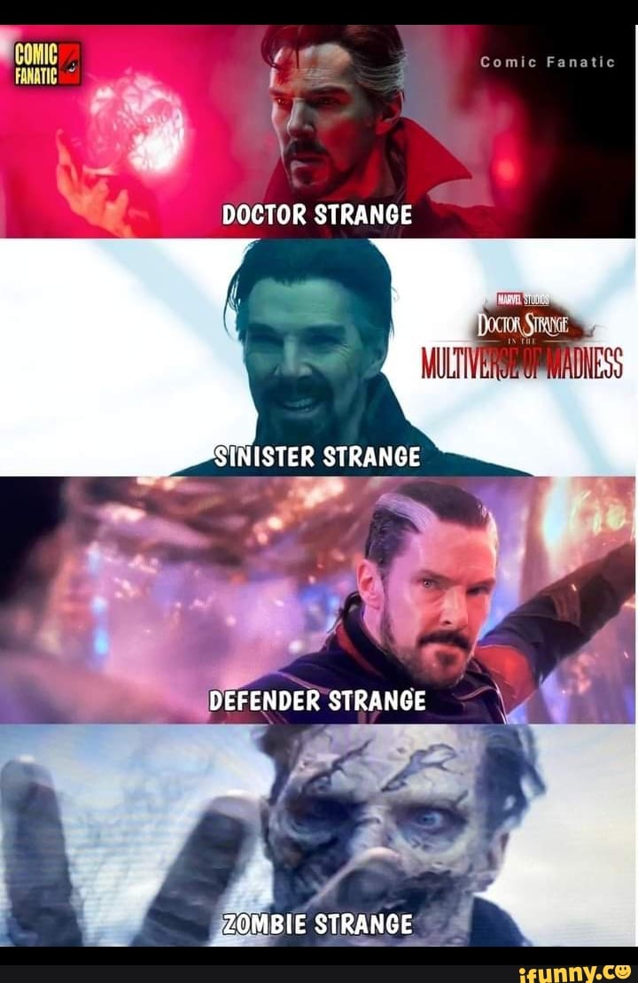 Comic Fanatic DOCTOR STRANGE DOCTOR SINISTER STRANGE DEFENDER STRANGE ...