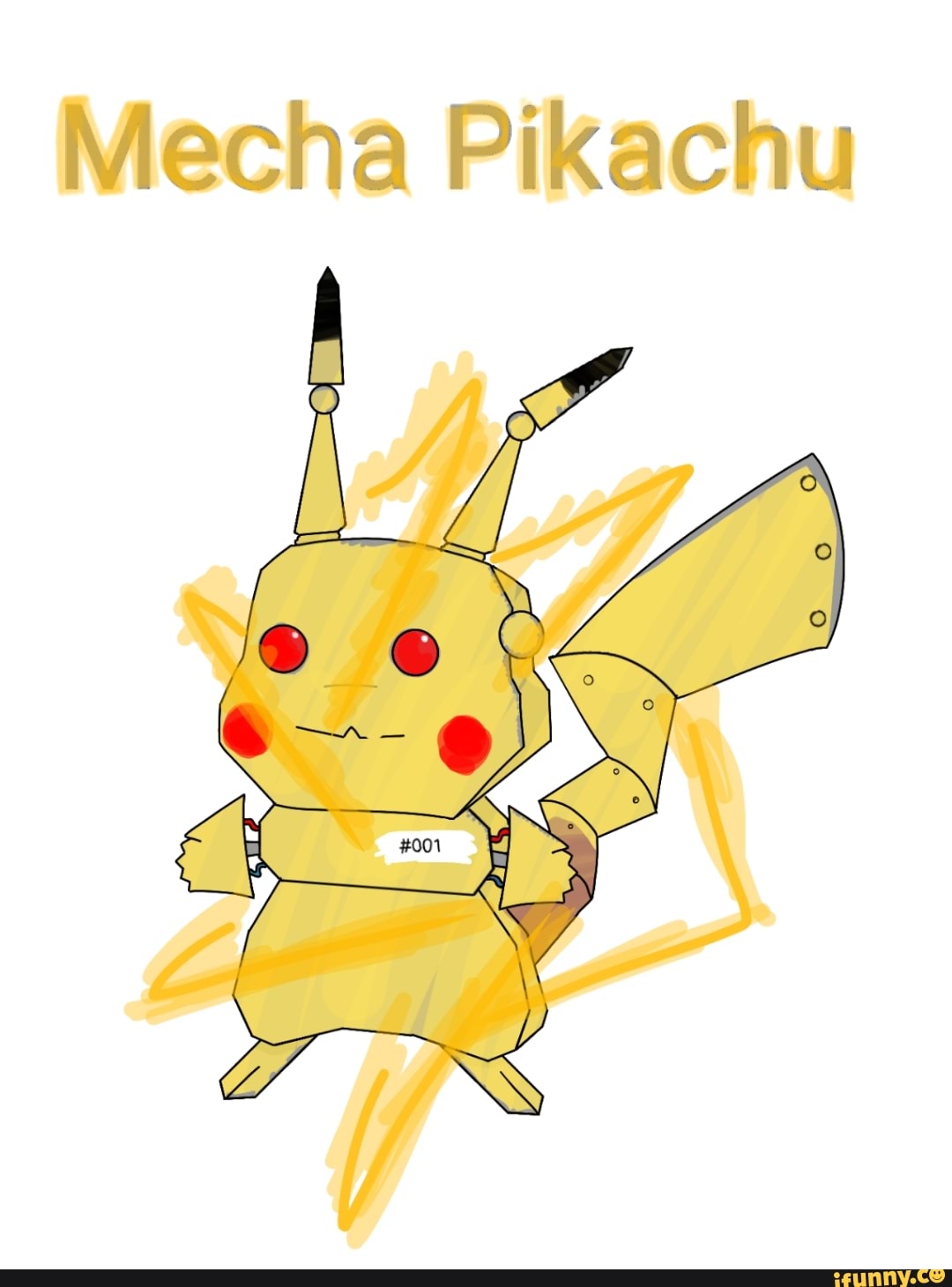 Mecha Pikachu - iFunny