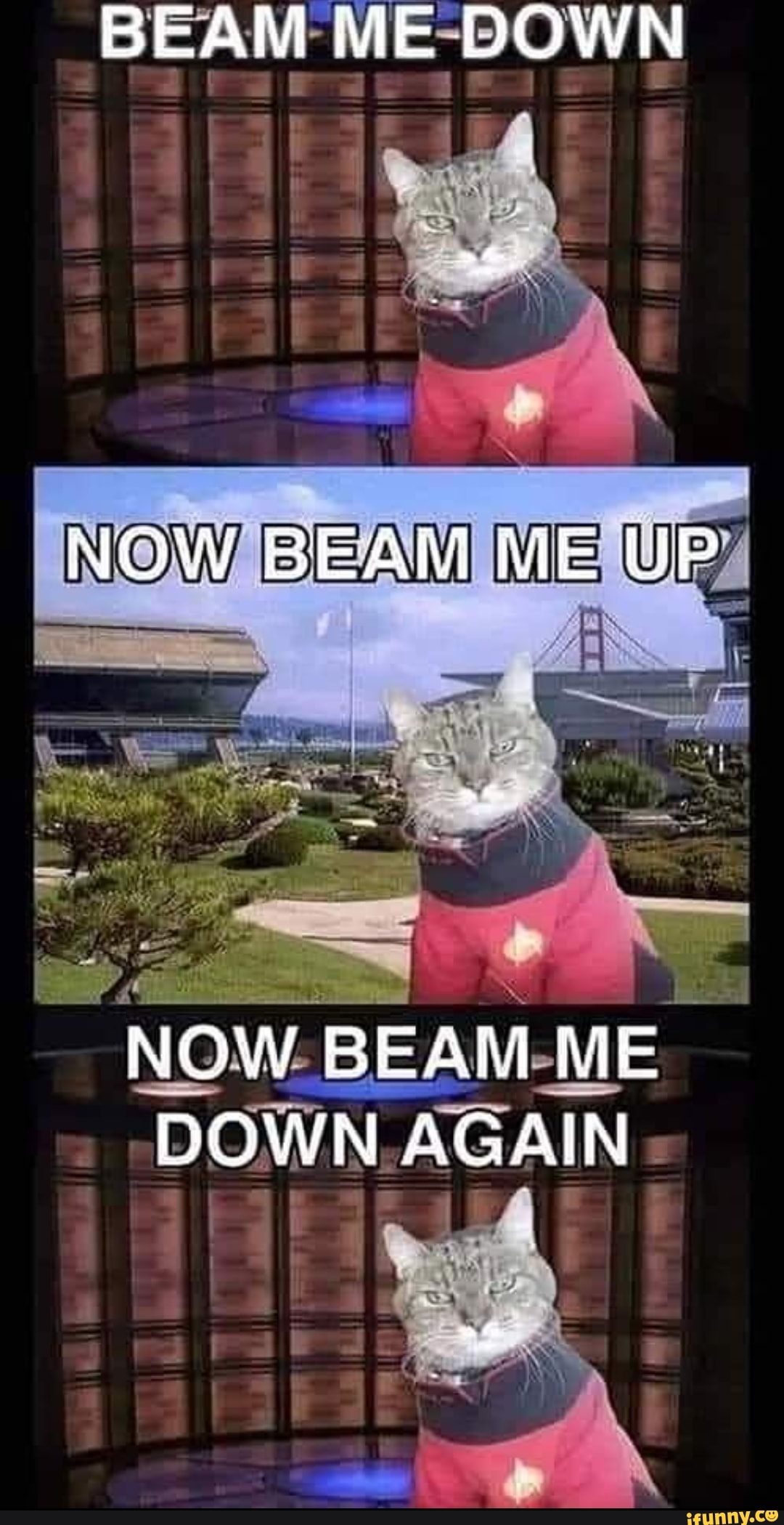 BEAM ME DOWN NOW BEAM ME UP NOW BEAM ME DOWN AGAIN - iFunny