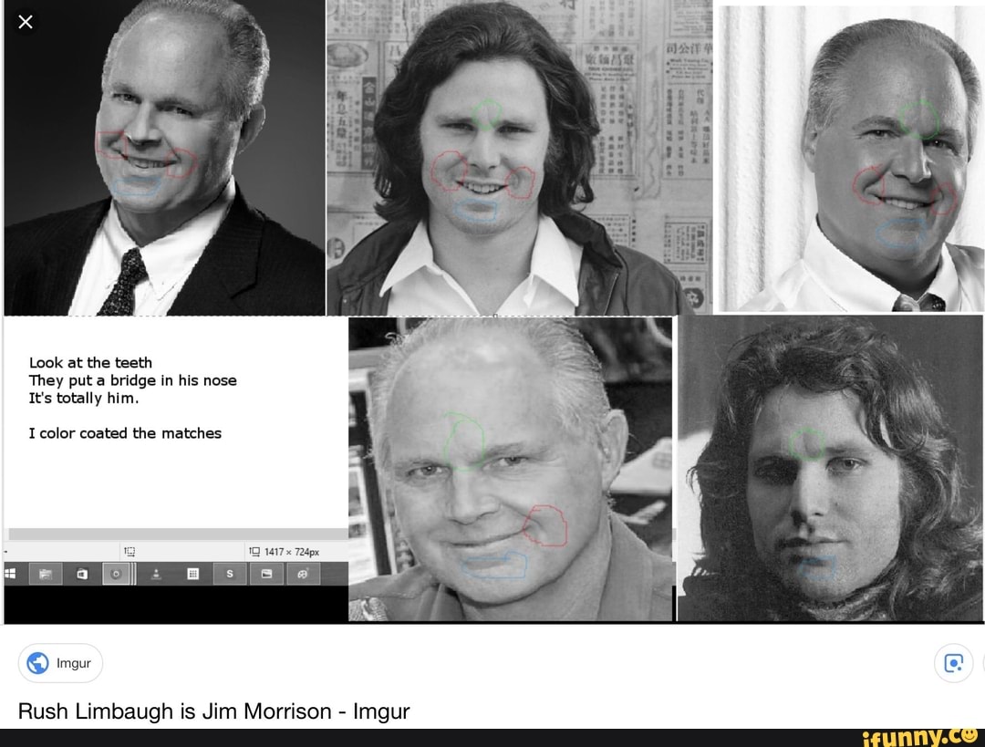 Look at the teeth They put a bridge in his nose It's totally him. color ...