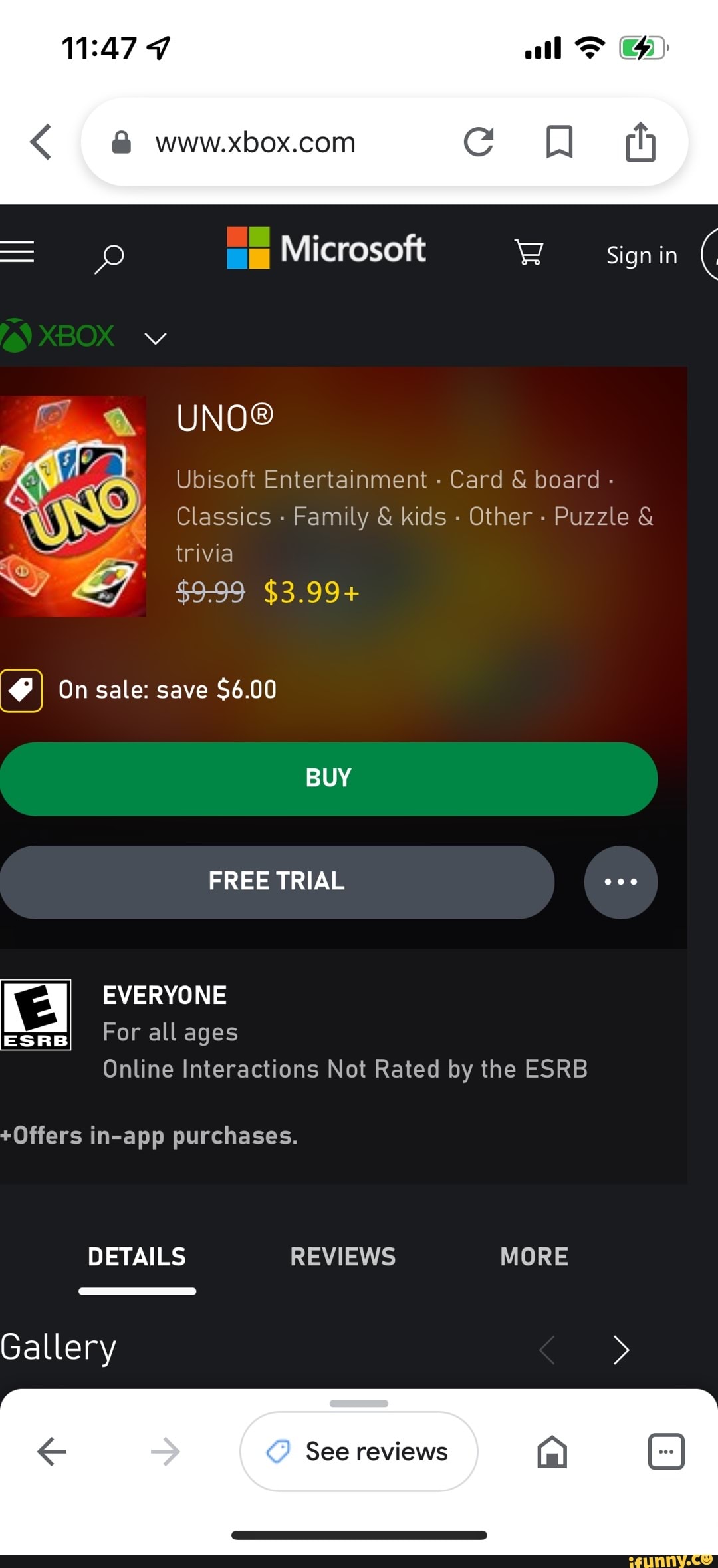 & G = Microsoft Sign in ( Ubisoft Entertainment - Card & board ...