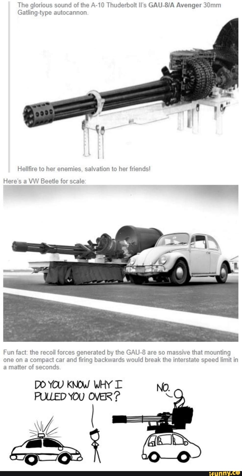The glorious sound of the A-10 Thuderbolt I's GAU-SIA Avenger 30mm ...