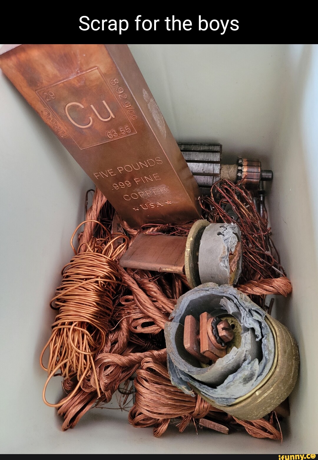 Scrap for the boys - iFunny