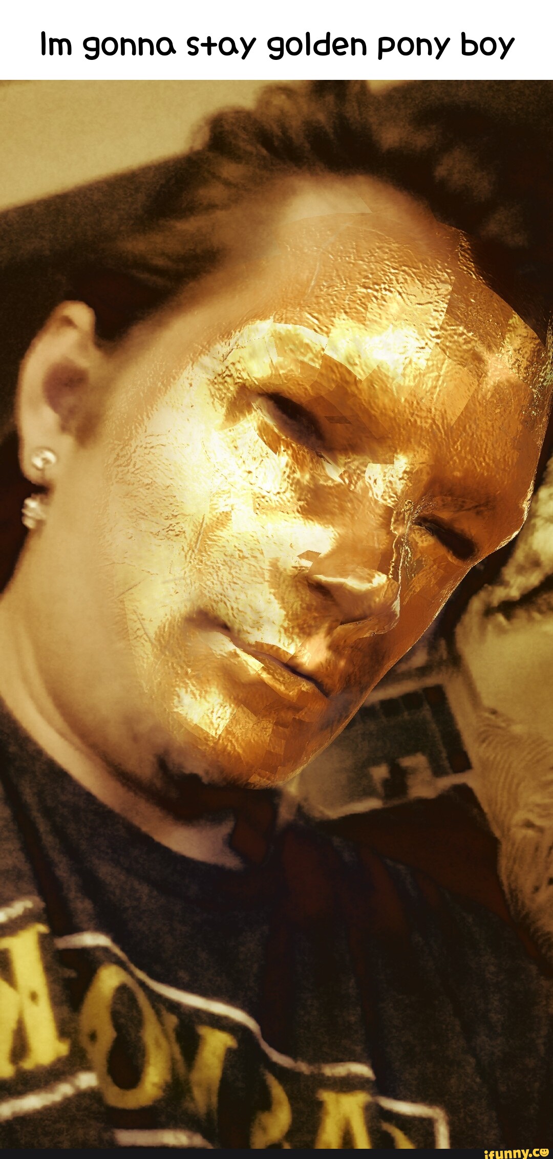 Im gonno Stay golden pony boy - iFunny