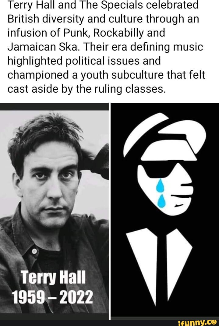 Terry Hall and The Specials celebrated British diversity and culture ...