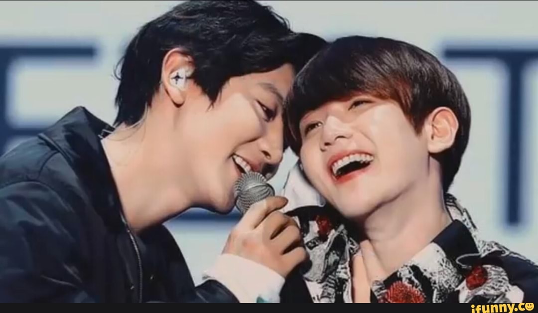Chanbaek memes. Best Collection of funny Chanbaek pictures on iFunny