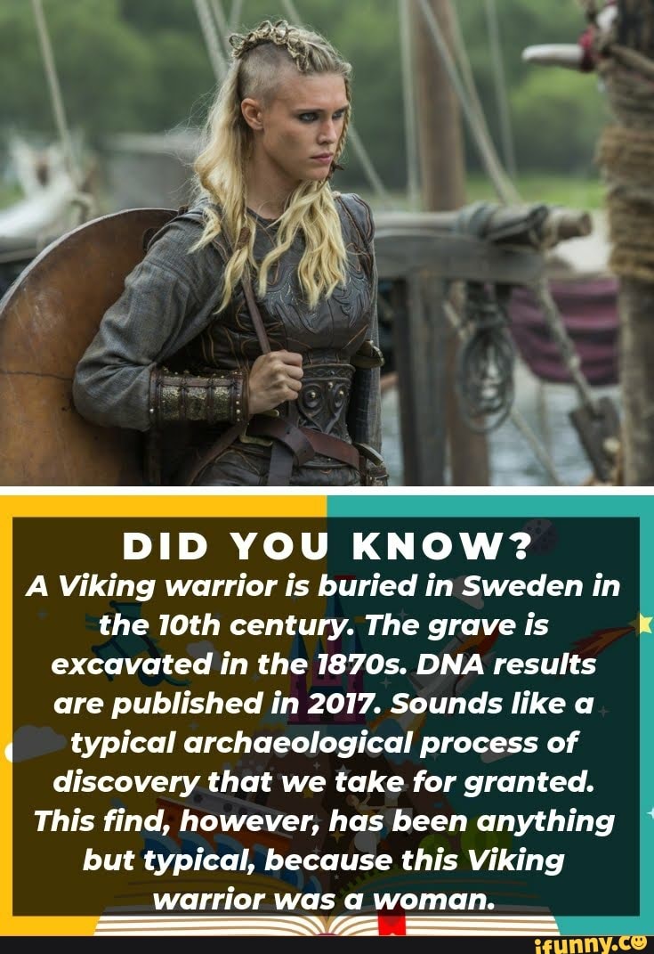 DID YOU KNOW? A Viking warrior is buried in Sweden in the 10th century ...