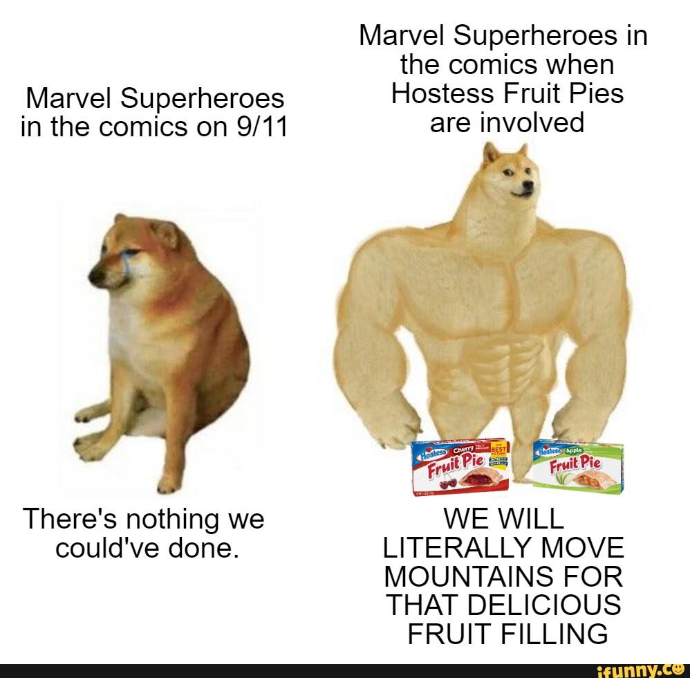 Marvel Superheroes in the comics when Marvel Superheroes Hostess Fruit ...