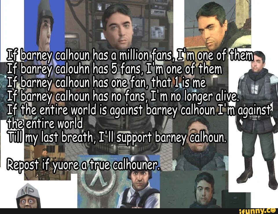 Mgdoarney calhoun has million fans one of them Tf banrey calouhn has 5 ...