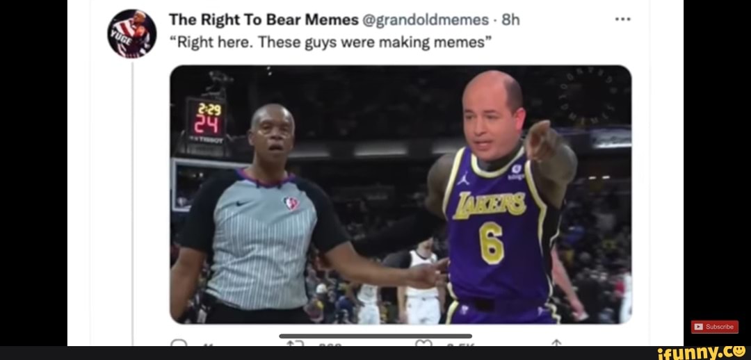 The Right To Bear Memes @grandoldmemes - "Right here. These guys were ...