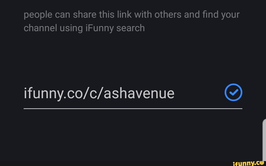 People can share this link with others and find your channel using ...