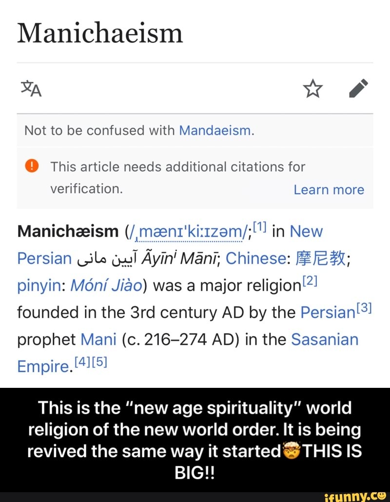 Mandaeism memes. Best Collection of funny Mandaeism pictures on iFunny