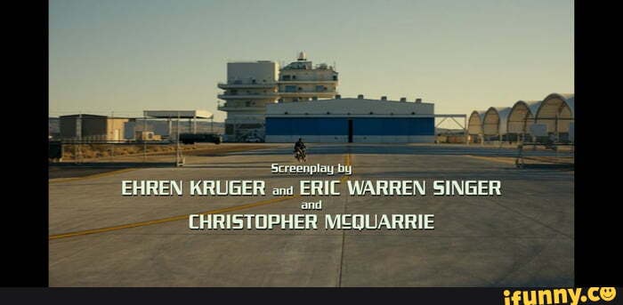 'Screenplay by EHREN KRUGER ana ERIC WARREN SINGER CHRISTOPHER ...