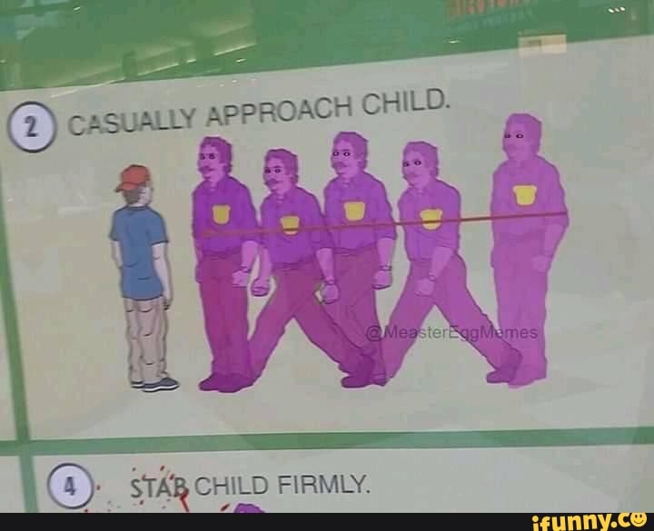 (2) CASUALLY APPROACH CHILD. (4). STÁR CHILD FIRMUY. - iFunny